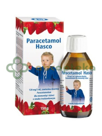 Paracetamol Hasco 120 Mg 5 Ml Zawiesina Doustna O Smaku Truskawkowym