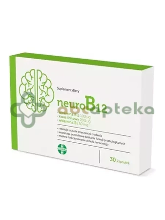 Neuro B12, 30 kapsułek w Apteka Internetowa ABCapteka.pl