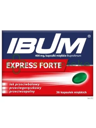 Ibum Express Forte, 400 mg, 36 kapsułek w Apteka Internetowa ABCapteka.pl