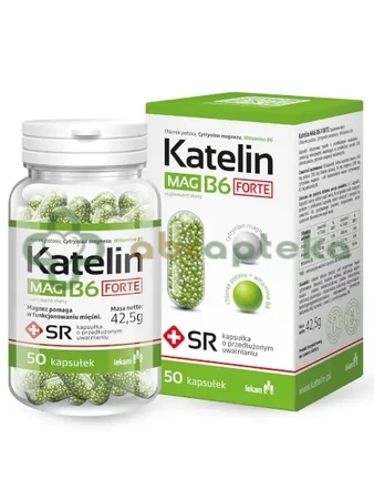 Katelin MAG B6 Forte, 50 kapsułek w Apteka Internetowa ABCapteka.pl