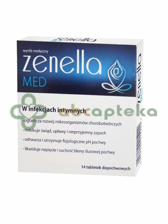 Zenella Med, 14 tabletek dopochwowych w Apteka Internetowa ABCapteka.pl