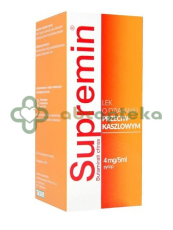 Supremin, 4 mg/5 ml, syrop, 200 ml w Apteka Internetowa ABCapteka.pl