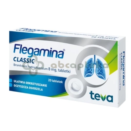 Flegamina, 8 mg, 20 tabletek w Apteka Internetowa ABCapteka.pl