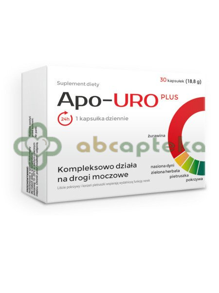 Apo-Uro Plus 30 kapsułek w Apteka Internetowa ABCapteka.pl