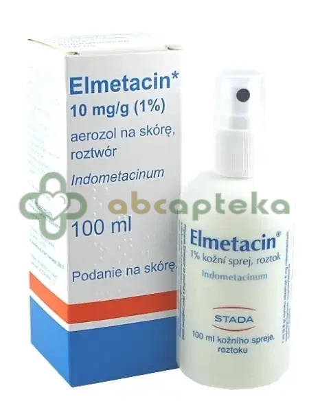 Elmetacin 1% aerozol, 100 ml w Apteka Internetowa ABCapteka.pl