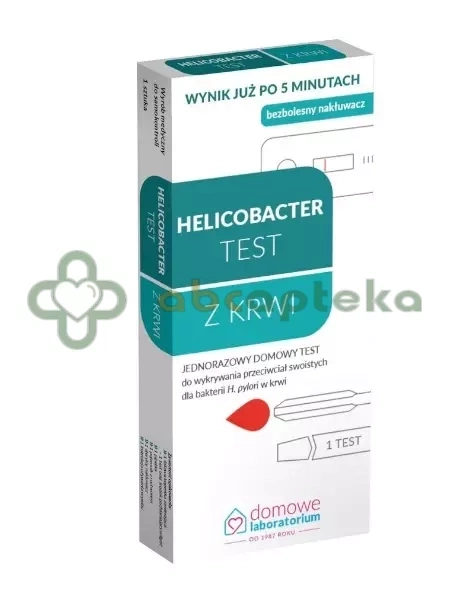 Helicobacter, test z krwi, 1 sztuka w Apteka Internetowa ABCapteka.pl