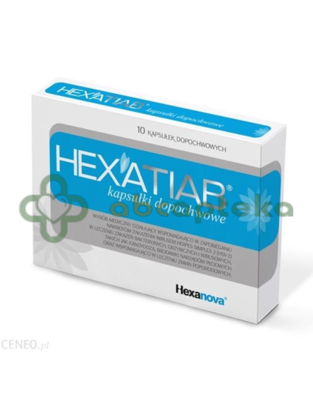 Hexatiab 10 kapsułek dopochwowych w Apteka Internetowa ABCapteka.pl