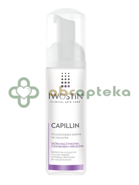 Iwostin Capillin oczyszczająca pianka na naczynka 165 ml w Apteka ...