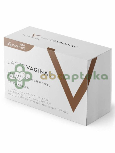 Lactovaginal, 28 kapsułek dopochwowych w Apteka Internetowa ABCapteka.pl
