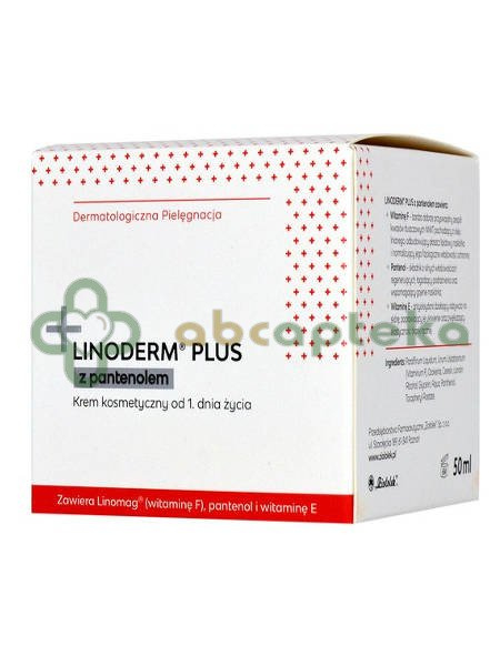 Linoderm Plus, krem z pantenolem, 50 ml w Apteka Internetowa ABCapteka.pl