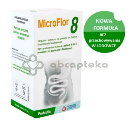 MicroFlor 8, 60 kapsułek w Apteka Internetowa ABCapteka.pl