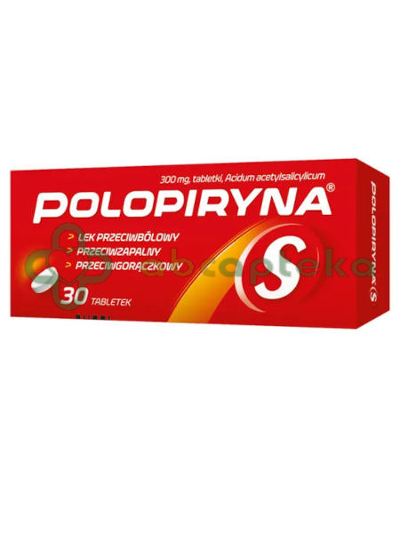 Polopiryna S 300 mg, 30 tabletek w Apteka Internetowa ABCapteka.pl
