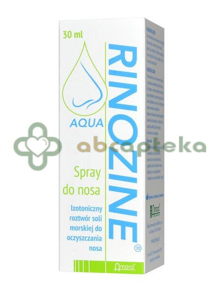 Rinozine Aqua, spray do nosa, 30 ml w Apteka Internetowa ABCapteka.pl