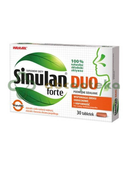 Sinulan Duo Forte, 30 tabletek w Apteka Internetowa ABCapteka.pl