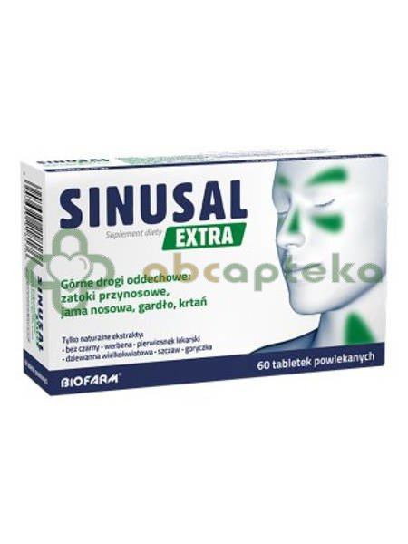 Sinusal Extra, 60 tabletek w Apteka Internetowa ABCapteka.pl