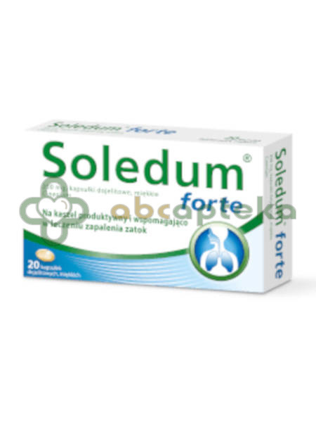 Soledum Forte, 200 mg, 20 kapsułek w Apteka Internetowa ABCapteka.pl