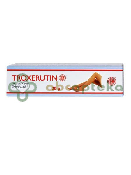 Troxerutin, 20 mg/g, żel, 30 g w Apteka Internetowa ABCapteka.pl