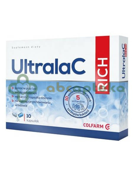 UltralaC Rich, 10 kapsułek w Apteka Internetowa ABCapteka.pl