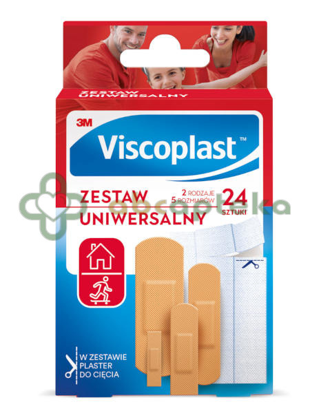 Viscoplast Zestaw Uniwersalny, plastry, 24 sztuki w Apteka Internetowa ...