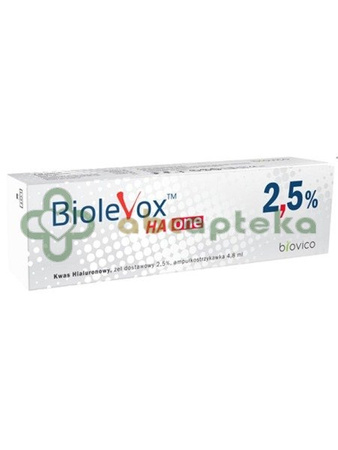 Biolevox HA One 2,5% żel 1 ampułko-strzykawka w Apteka Internetowa ...