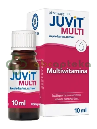 Juvit Multi, krople doustne, 10 ml, TYLKO ODBIÓR OSOBISTY w Apteka ...