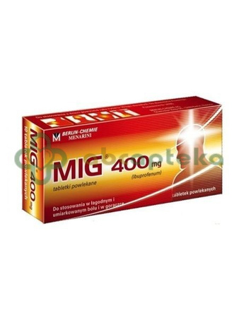 Mig 400 mg 20 tabletek w Apteka Internetowa ABCapteka.pl