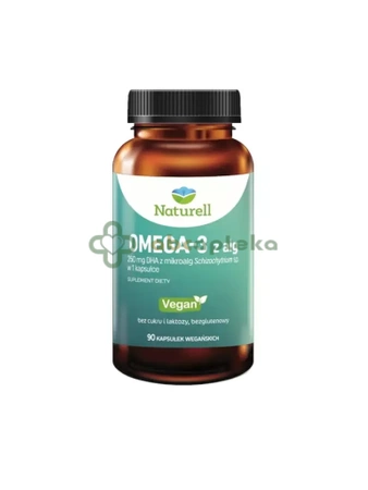 Naturell Omega 3 z alg, 90 kapsułek w Apteka Internetowa ABCapteka.pl