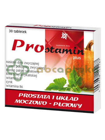 Prostamin Plus, 30 tabletek w Apteka Internetowa ABCapteka.pl
