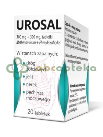 Urosal, 20 tabletek w Apteka Internetowa ABCapteka.pl